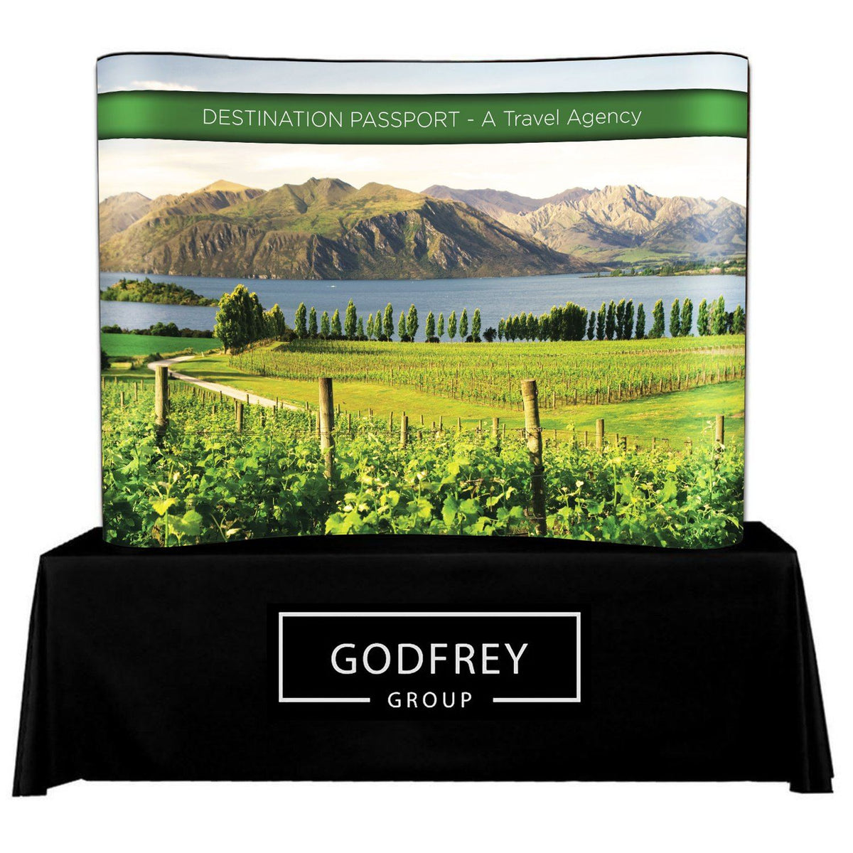 8' Table Top Displays | Godfrey Group