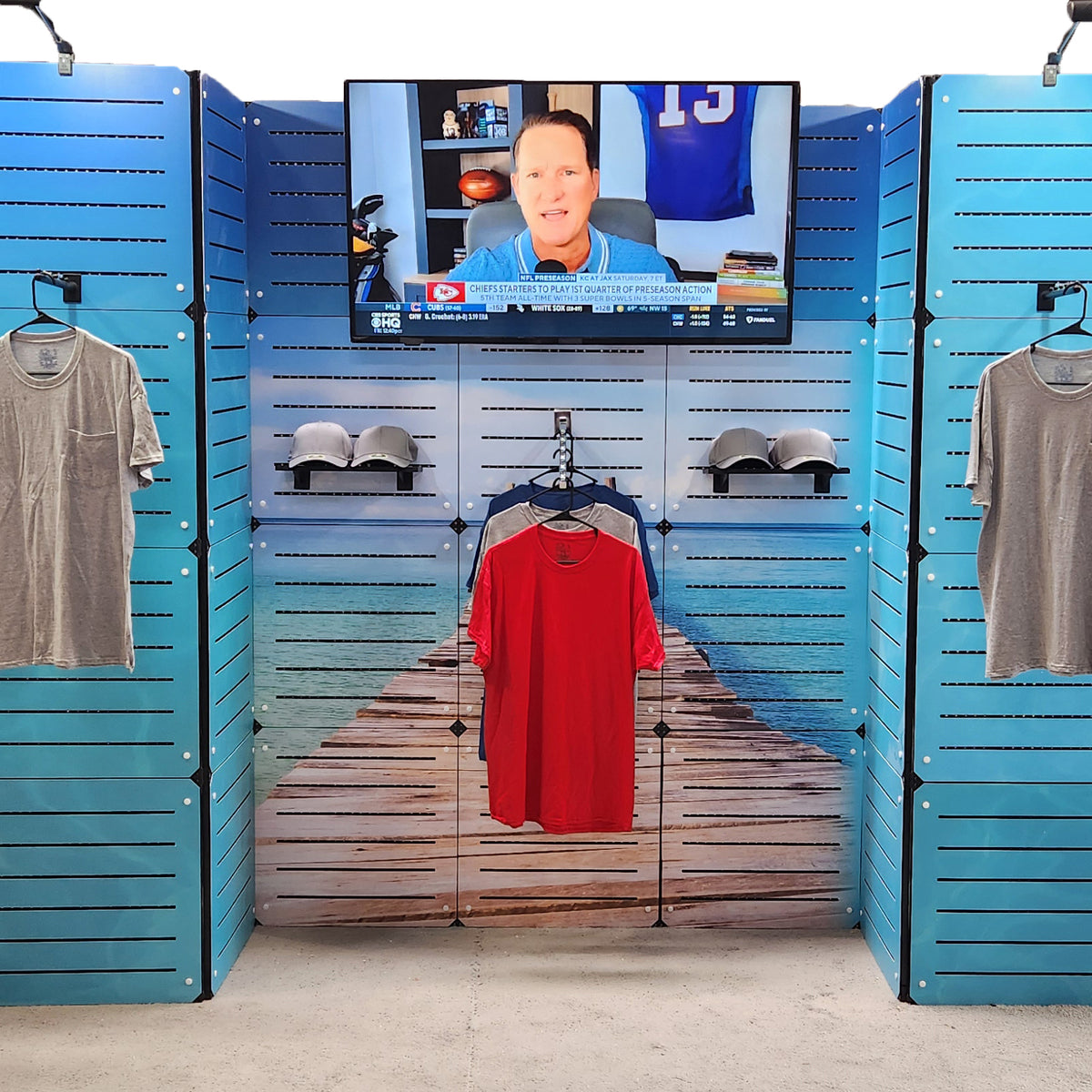 Slatwall Exhibit | Portable Trade Show Panels | Godfrey Group