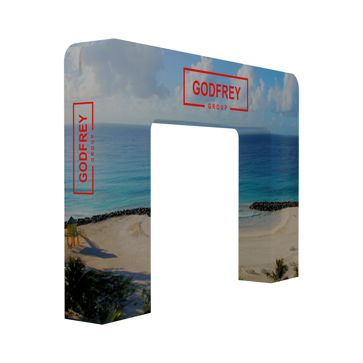 Large Arch Display – Godfrey Group
