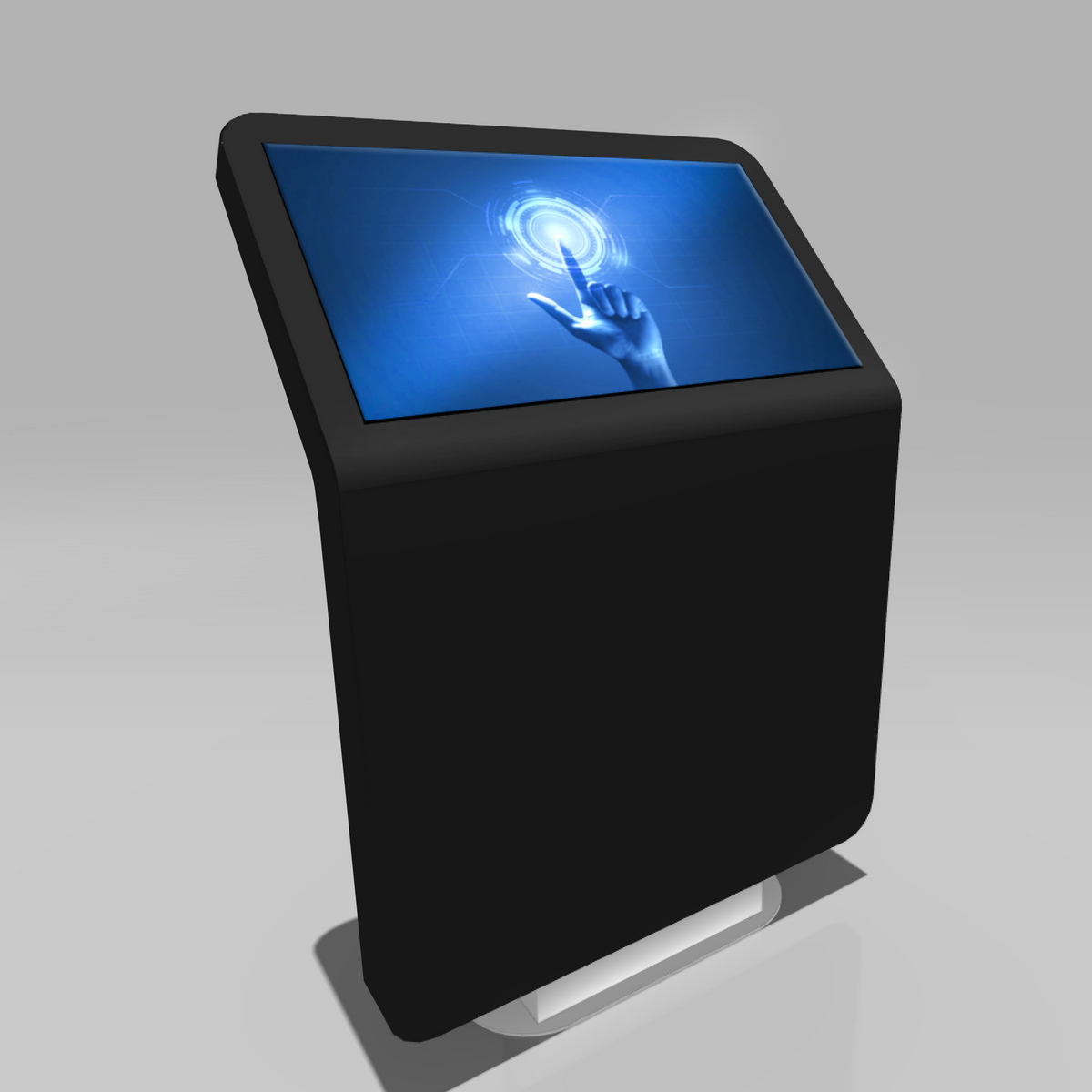 Touch Screen Kiosk -43" Monitor With Angled Stand – Godfrey Group