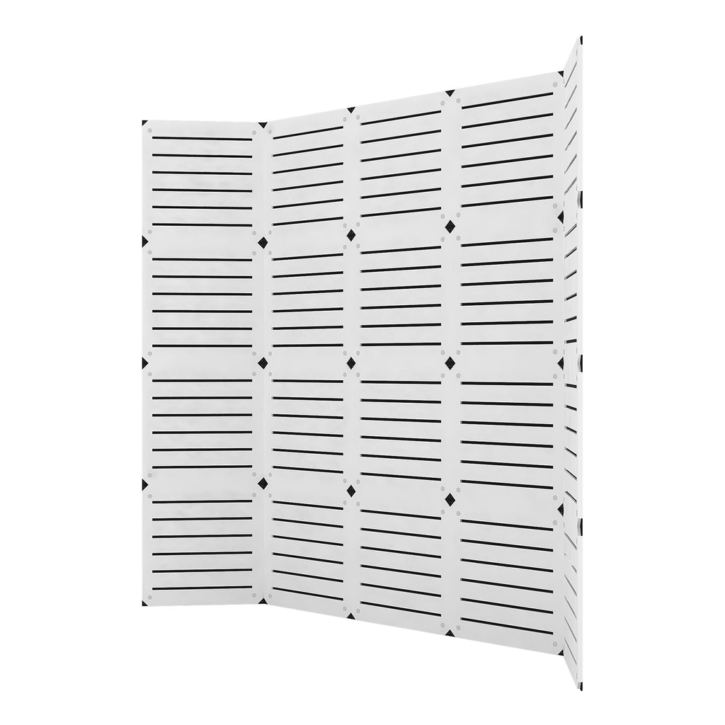 8’ Modular Slatwall Display - Optional Graphics and Monitor Mount ...