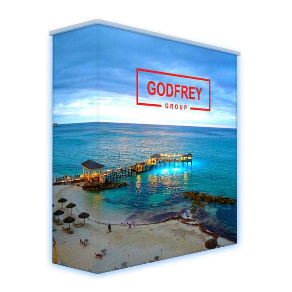 Backlit Pop Up Counter | Godfrey Group