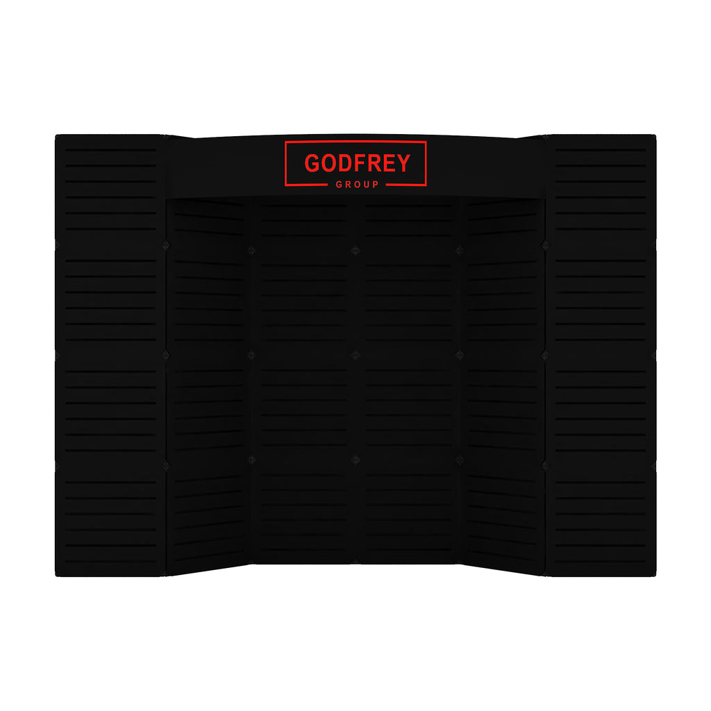 10’ Modular Slatwall Display Package | Godfrey Group