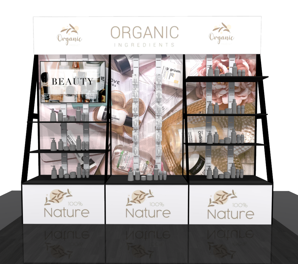 10' OutRigger Merchandise Display - Adjustable For Shelves, Hooks, Etc ...