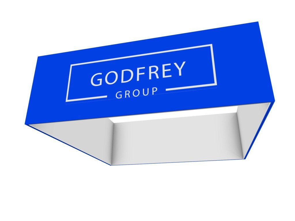 Square Hanging Banner | Hanging Header | Godfrey Group