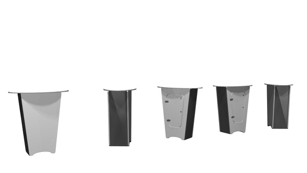 Tapered Counter With Graphic Face Panel | Godfrey Group