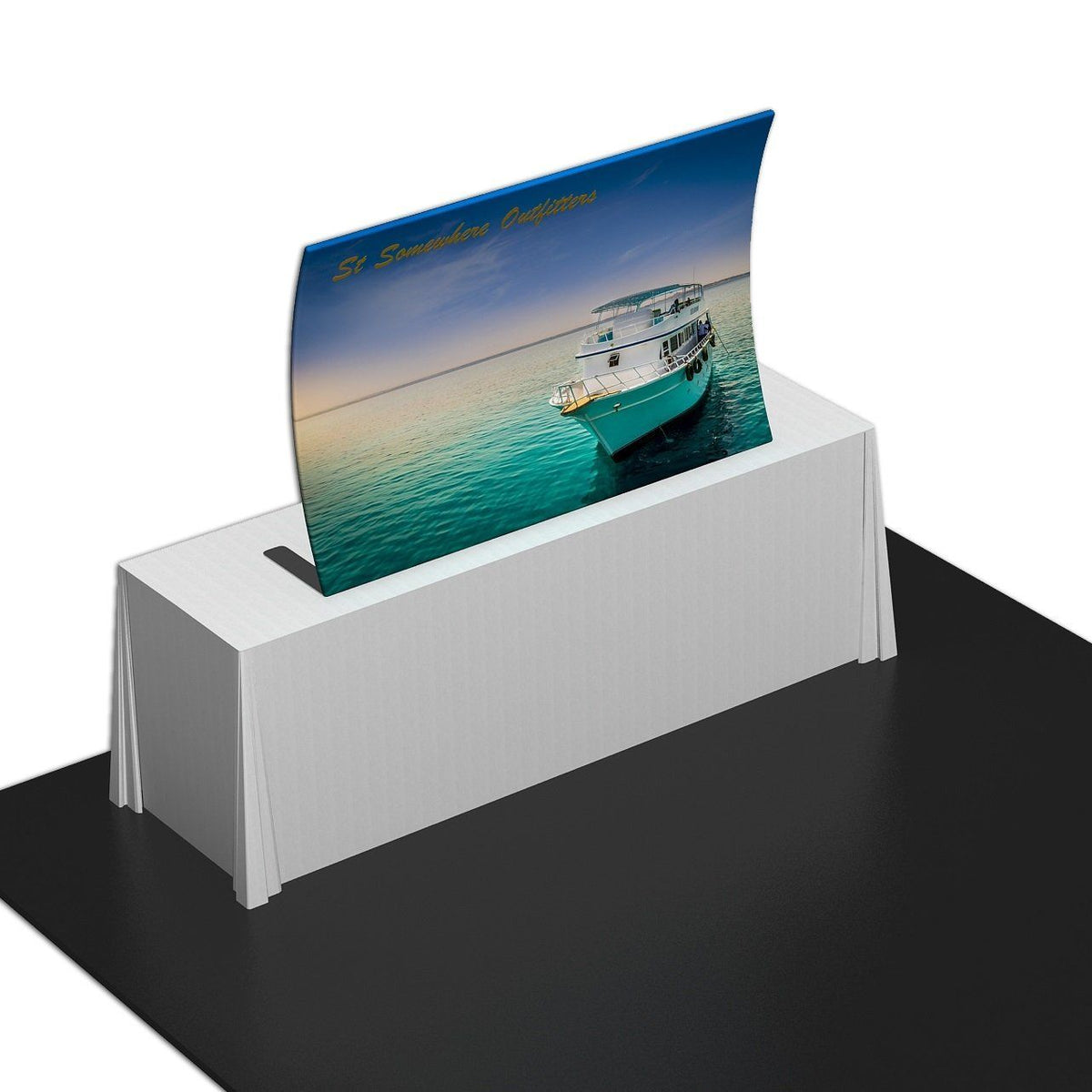 Table Display For Trade Shows | Table Top Exhibition Display Board ...