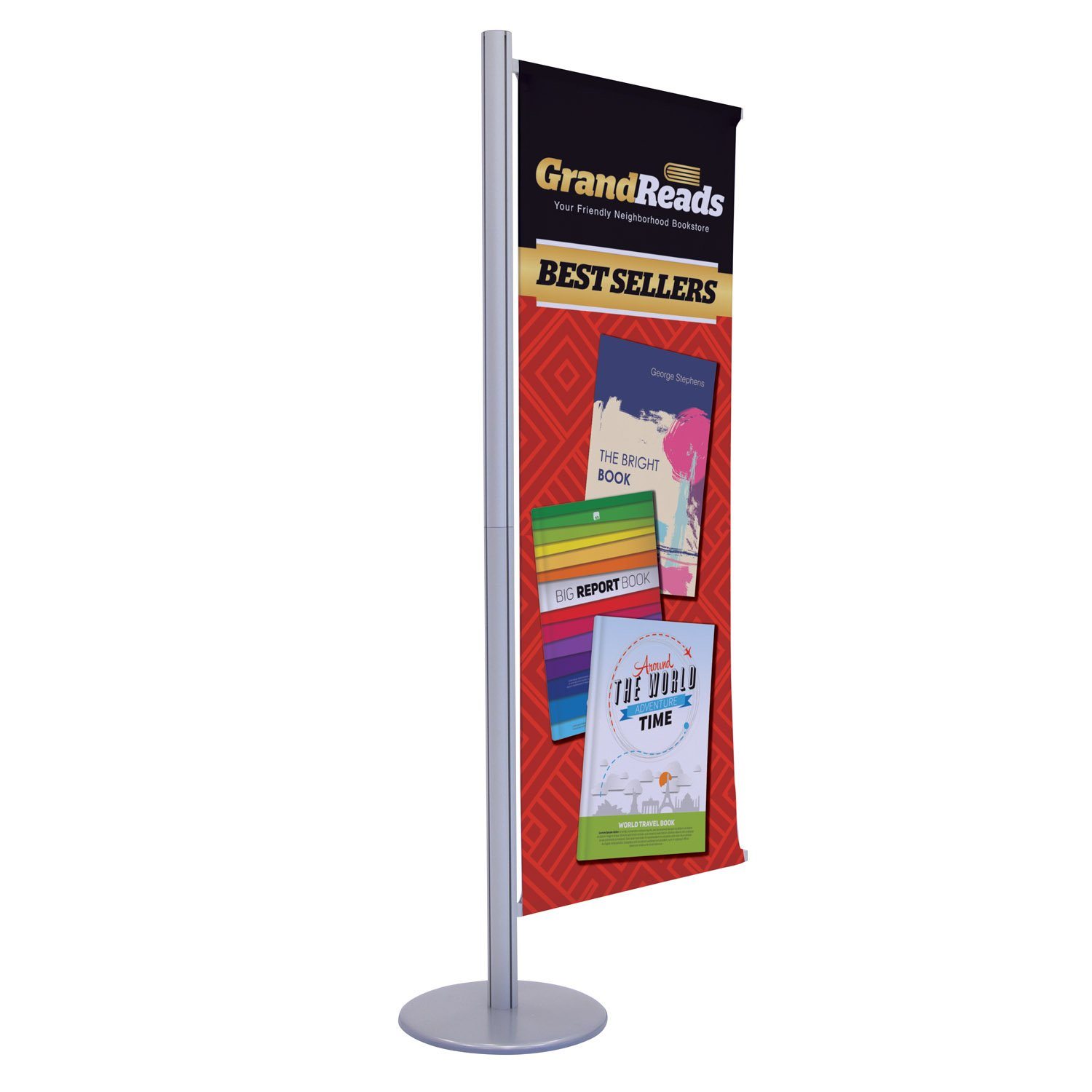 Single Banner Stand | Godfrey Group